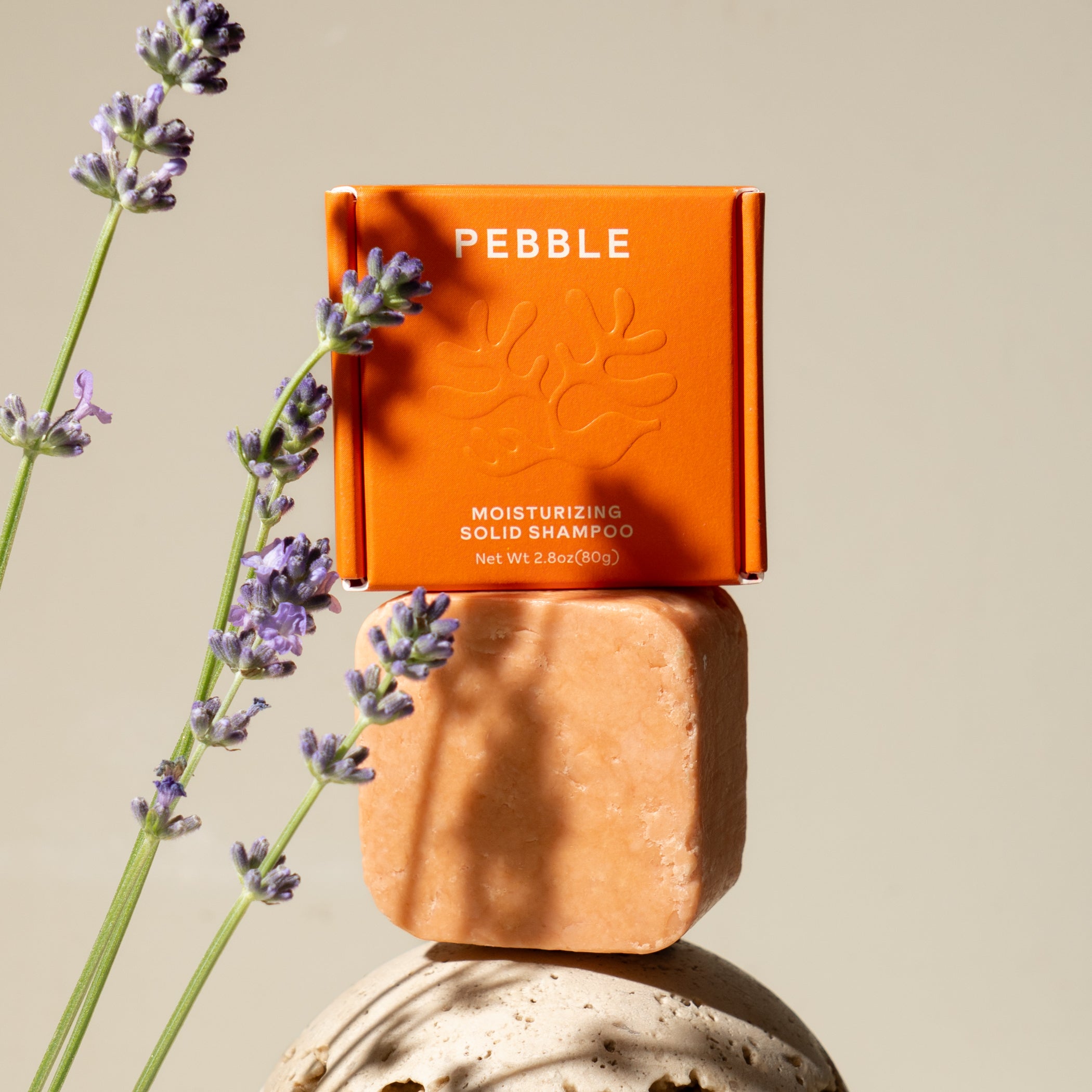 Moisturizing Shampoo Bar for Dry Hair– Pebble